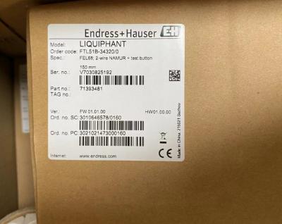 China E+H FTL51B-3M7P5/0 Liquiphant Tuning Fork Level Switch for sale