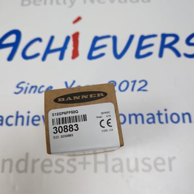 China BANNER S18SP6FF60Q Fixed Field Photoelectric Sensor for sale