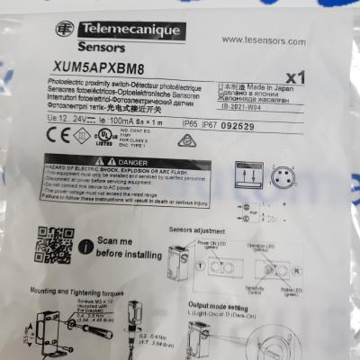China Telemecanique XUM5APXBM8 Miniature Diffuse Photoelectric Sensor for sale