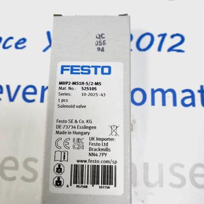 China Festo MHP2‑MS1H‑5/2‑M5 High‑Speed Poppet Solenoid Valve for sale