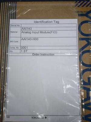 China YOKOGAWA AAI143-H00 16-Channel Isolated Analog Input Module for sale