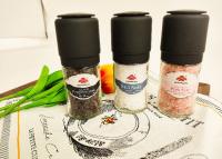 China Adjustable Salt Grinder Professional Glass Grinders for Superior Grinding Performance for sale
