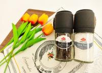 China Adjustable Salt Grinder Professional Glass Grinders for Superior Grinding Performance for sale