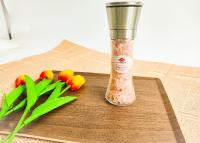 China Durable Glass Grinders with Plastic Cap Glass Bottle Customizable Colour for sale