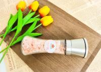 China Durable Glass Grinders with Plastic Cap Glass Bottle Customizable Colour for sale