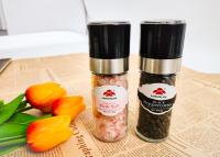 China Customized Glass Salt And Pepper Grinders for Manual Operation and Performance for sale
