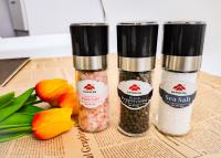 China Customized Glass Salt And Pepper Grinders for Manual Operation and Performance for sale