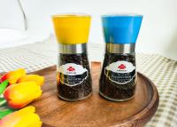 China Kairun Manual Glass Grinder with Adjustable Mechanism - Customizable Capacity and Dimensions for Salt, Pepper, and Spices for sale