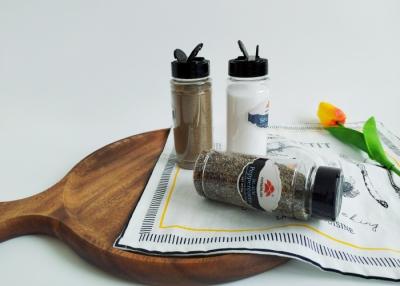China Customizable 120ml Plastic Spice Jars with Flip Cap - BPA Free Refillable Kitchen Storage Containers for sale