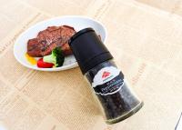 China Customizable Manual Glass Pepper Grinder with Adjustable Grinding Mechanism 5000 PCS MOQ for sale