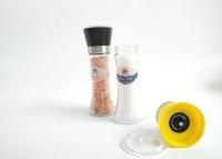 China Kichen Accessories Glass Salt and Pepper Mixer Grinder Mill bottle for sale