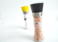 China Kichen Accessories Glass Salt and Pepper Mixer Grinder Mill bottle for sale
