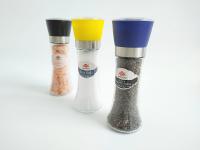 China Kichen Accessories Glass Salt and Pepper Mixer Grinder Mill bottle for sale