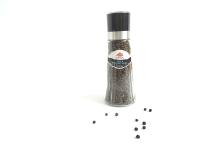 China Glass Pepper Grinder Spice Mill 260ml Adjustable Hand Salt Mill Customizable for sale