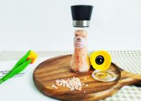 China Customizable 180ml Manual Glass Salt and Pepper Grinder Adjustable Refillable for sale