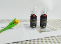 China Durable Glass Salt and Pepper Grinders Manual 100ml Capacity 135mm Height for sale