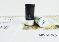 China 100ml Glass Spice Jars with Aluminum Cap - Round Refillable Containers for Salt, Pepper, Oil Storage for sale