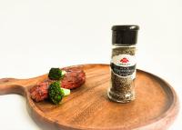 China Customizable Glass Spice Jars Refillable 100ml Seasoning Containers for Kitchen Picnic for sale