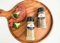 China Customizable Glass Spice Jars Refillable 100ml Seasoning Containers for Kitchen Picnic for sale