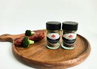 China Customizable Glass Spice Jars with Plastic Lid Refillable 100ml 200ml for sale