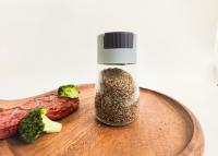 China Customizable Refillable Spice Jars 100ml Glass Kitchen Storage with Plastic Lid for sale