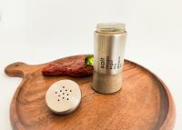 China Customizable Glass Stainless Steel Spice Jars 100ml Refillable Kitchen Storage for sale