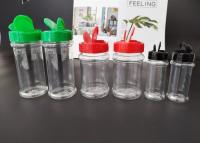 China Plastic Spice Jars Butterfly Cap Double Open Flip Top Cap for sale