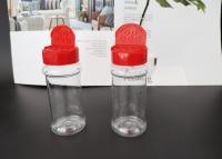 China Customizable Plastic Spice Jars Flip Top Cap Small Spice Containers For Camping for sale
