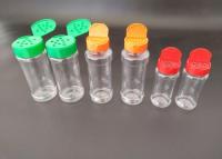 China Customizable Plastic Spice Jars Flip Top Cap Small Spice Containers For Camping for sale