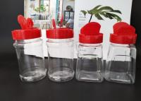 China Plastic Spice Jars Butterfly Cap Double Open Flip Top Cap for sale