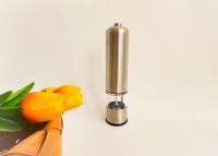 China Kairun Stainless Steel Electric Pepper Grinder with Ceramic Mechanism - Various Sizes, 4 AA Battery Powered for sale