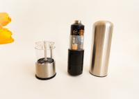 China Kairun Stainless Steel Electric Pepper Grinder with Ceramic Mechanism - Various Sizes, 4 AA Battery Powered for sale