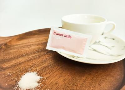 China Kairun White Sugar Condiment Packets - 24 Month Shelf Life with Customizable Weight & Size Options for sale