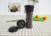 China 120ml Refillable Plastic Salt and Pepper Grinder with Ceramic Core - Customizable Colors for Sustainable Kitchen Use for sale