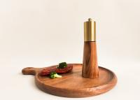 China Natural Acacia Wood Salt & Pepper Grinder Set with Ceramic Core - 100M Supply Capacity for sale