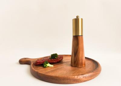China Natural Acacia Wood Salt & Pepper Grinder Set with Ceramic Core - 100M Supply Capacity for sale