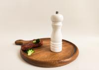 China Kairun Wooden Salt and Pepper Grinders 5x16.3 cm with Ceramic Core - Manual Refillable Spice Mills for sale