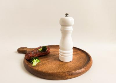 China Kairun Wooden Salt and Pepper Grinders 5x16.3 cm with Ceramic Core - Manual Refillable Spice Mills for sale