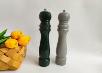 China Rubberwood Salt and Pepper Grinder 5x16.3cm Manual Refillable with Ceramic Core - Kairun Brand for sale