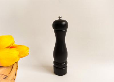 China Kairun Manual Wooden Salt and Pepper Grinders 5.5x26.3cm with Ceramic Core and Adjustable Coarseness for sale