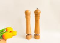 China Kairun Manual Wooden Spice Grinder 5.2x26.3 cm with Ceramic Grinding Core for Herbs and Nuts for sale