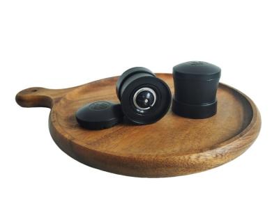 China Refillable Plastic Salt & Pepper Grinders with Transparent Jars - Sustainable Design, Custom Colors, High Durability for sale