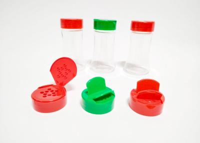 China Kairun Plastic Spice Jar Lids 50mm Diameter - BPA-Free Refillable Kitchen Organization Containers for sale