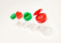 China Kairun Plastic Spice Jar Lids 50mm Diameter - BPA-Free Refillable Kitchen Organization Containers for sale