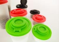 China Kairun 15mm Spice Jar Lid - 55mm Diameter Plastic Container Cap for Kitchen Organization for sale