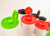 China Kairun 15mm Spice Jar Lid - 55mm Diameter Plastic Container Cap for Kitchen Organization for sale