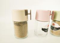 China Customizable Plastic Spice Jar Lid Refillable For Kitchen / Picnic Use for sale