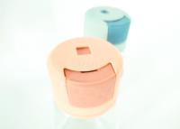China Customizable Plastic Spice Jars 50mm Diameter Refillable with Lid for Kitchen Storage for sale