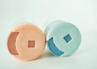China Customizable Plastic Spice Jars 50mm Diameter Refillable with Lid for Kitchen Storage for sale