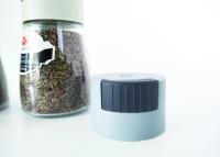 China Refillable Plastic Spice Jar Lid 50mm Diameter Customizable Color and Capacity for sale
